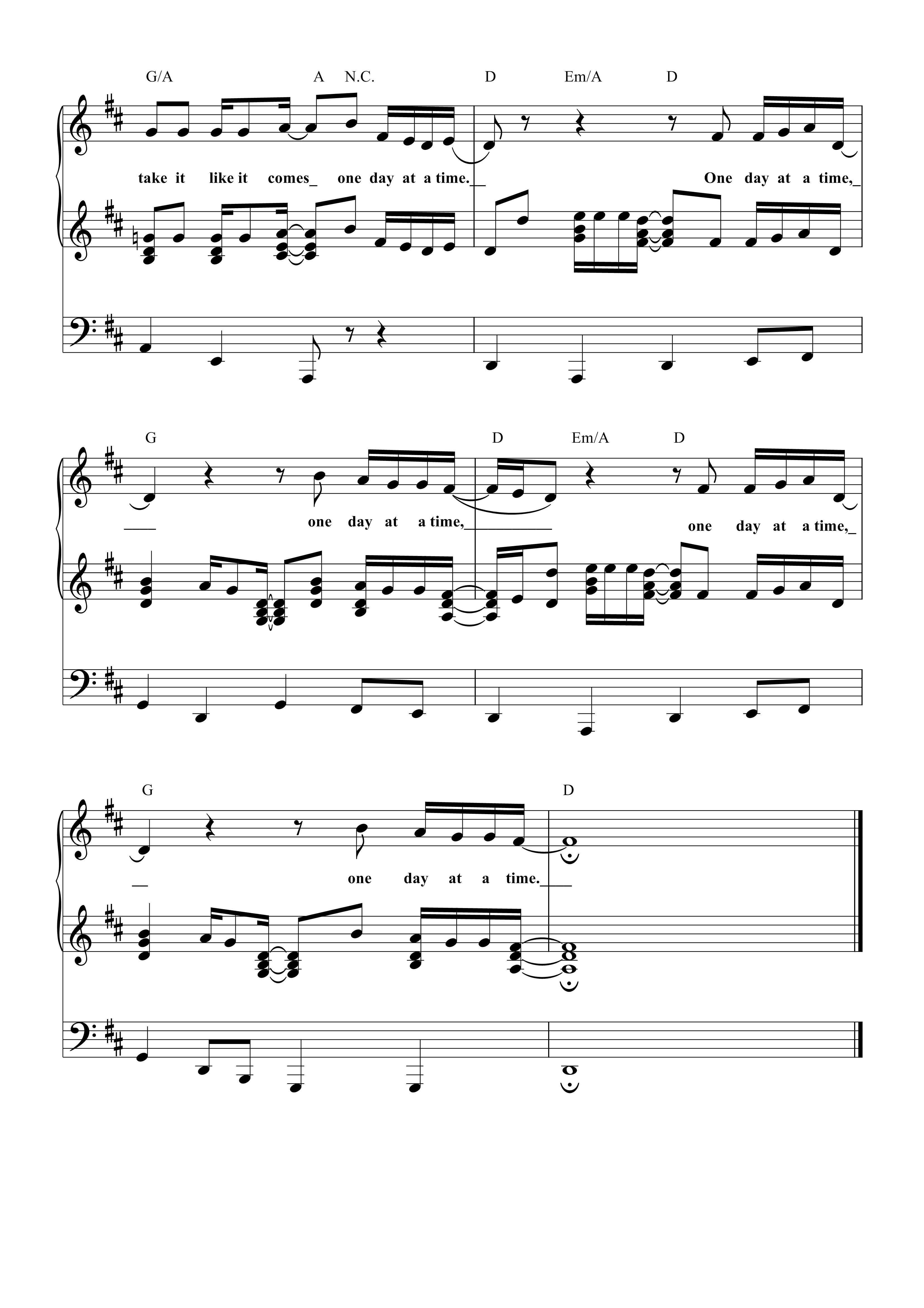 Polly Cutter – One Day At A Time Lyrics | Genius Lyrics