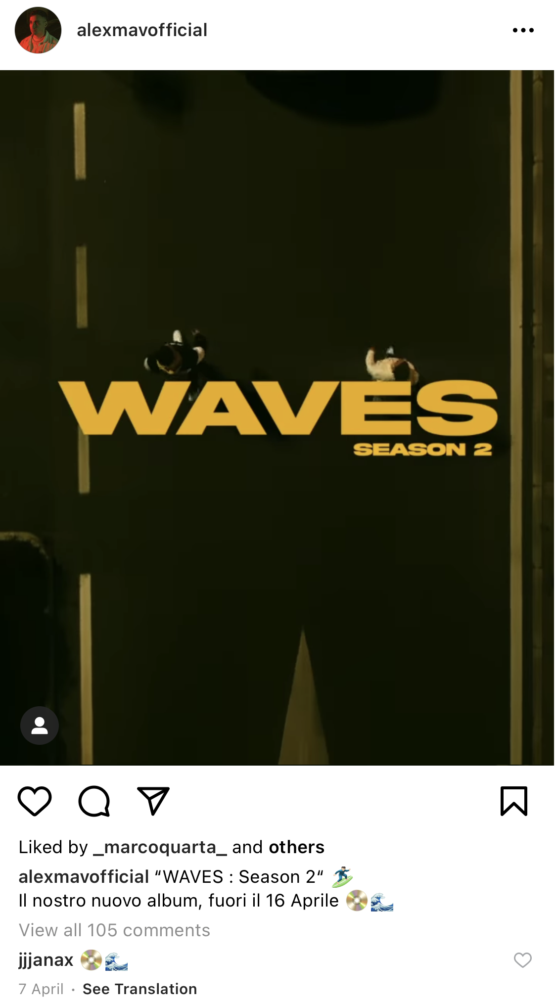 Alex Mav - Waves: Season 2 Lyrics and Tracklist | Genius