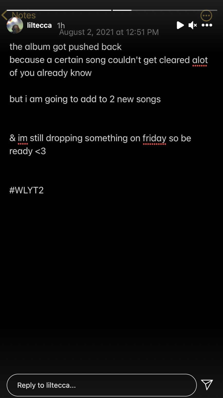 Lil Tecca - We Love You Tecca 2 Lyrics and Tracklist | Genius