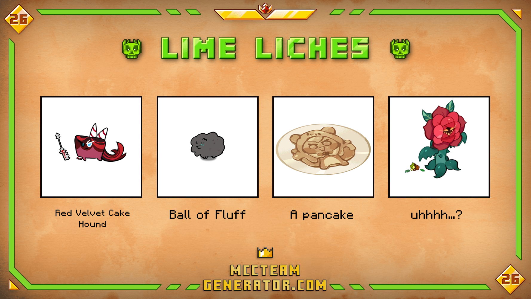 MCC Team Generator v2 with MCC26 Halloween Templates and custom images ...