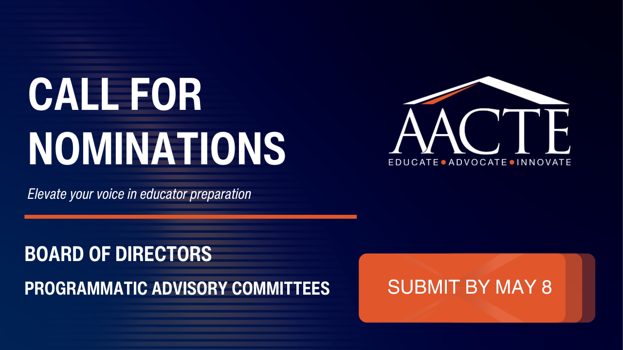 AACTE Seeks Nominations for Board of Directors, Programmatic Advisory ...
