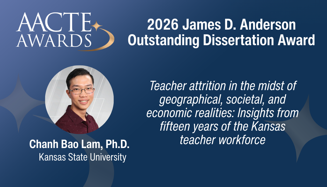Kansas State University’s Chanh Lam Named 2026 AACTE James D. Anderson ...