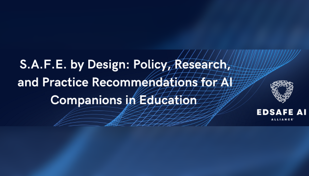 S.A.F.E. by Design: Policy, Research, and Practice Recommendations for ...