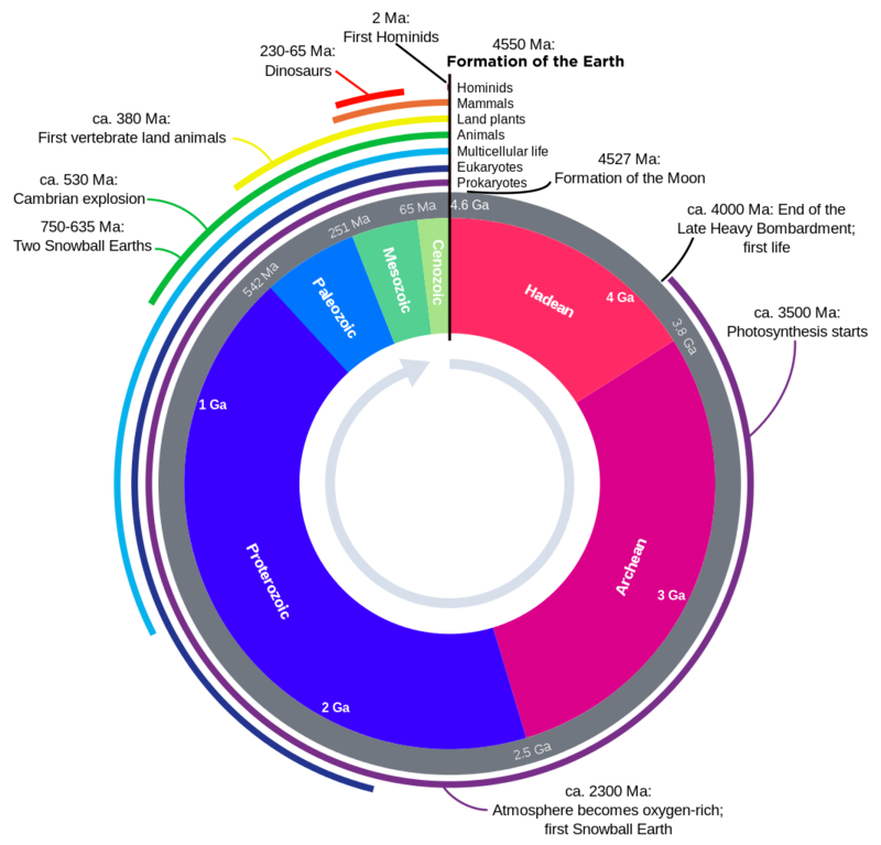 Seventh grade Lesson Geological Timelines-Follow up