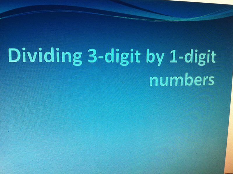 Fourth Grade Lesson Dividing 3 Digit By 1 Digit Numbers