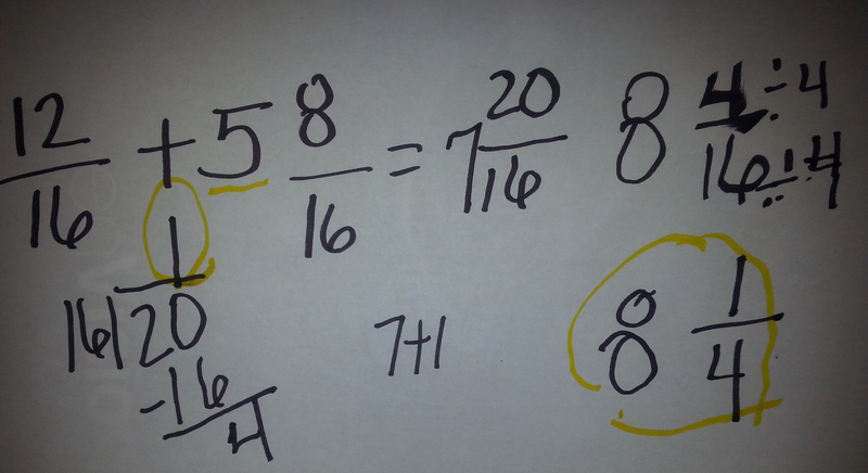 Second Grade Lesson Modeling Addition And Subtraction Of Mixed Numbers 