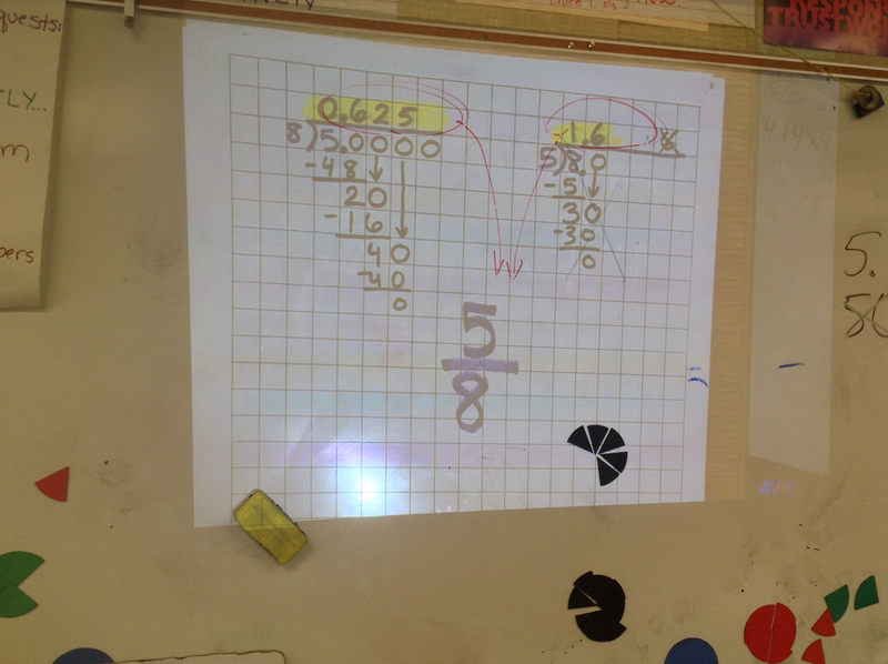 Seventh grade Lesson Intervention day - Division Remediation