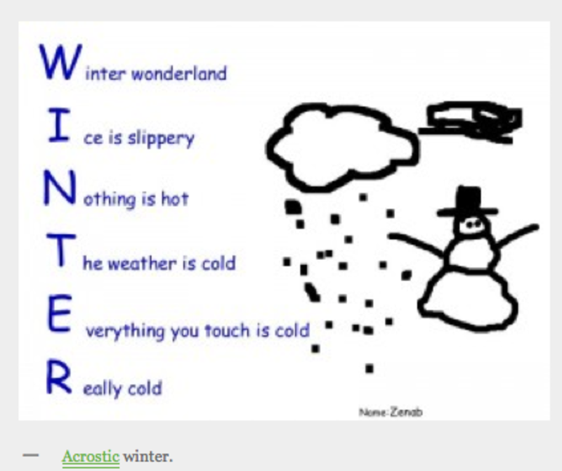 Second Grade Lesson Poetry Acrostic Poem BetterLesson