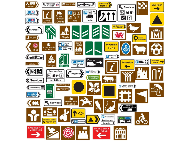 Fourth grade Lesson What Does that Sign Say? Use Text Features to Guide ...