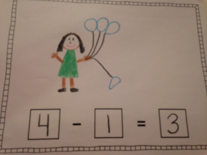 Kindergarten Lesson Subtraction Number Stories Day 2