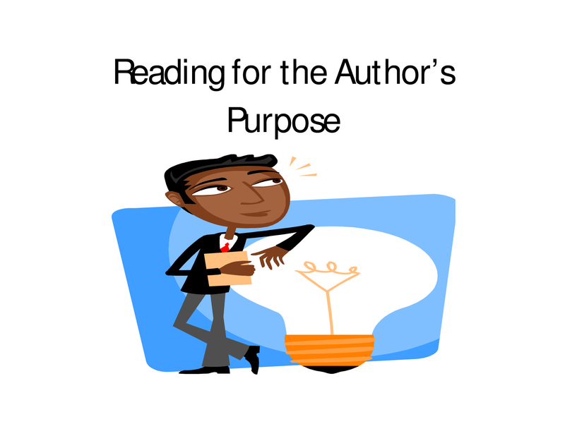 Third Grade Lesson Purposeful Reading Setting A Purpose To Read