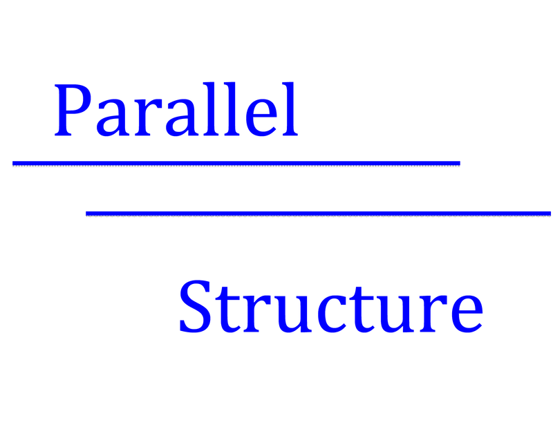 Eleventh grade Lesson Parallel Structure in MLK Speech