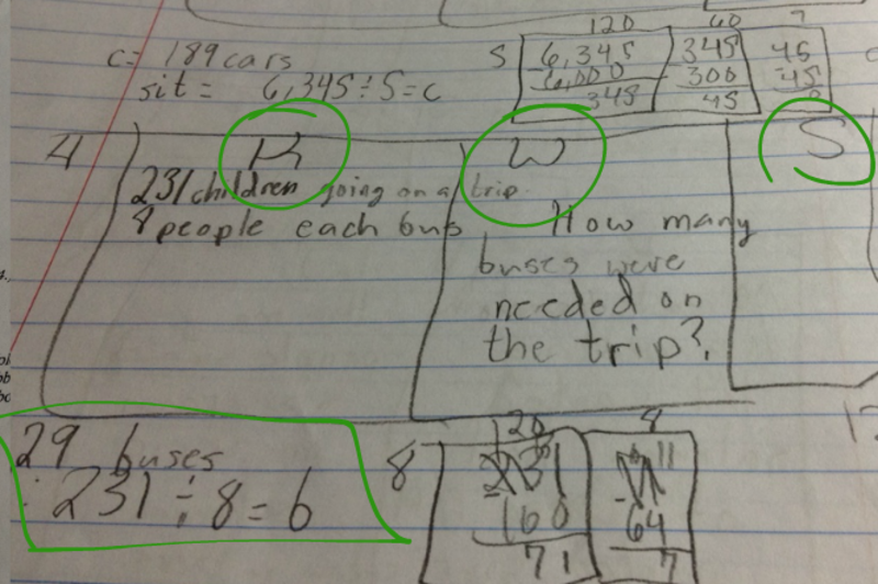 Fourth Grade Lesson Assessing Understanding Of Division Word Problems