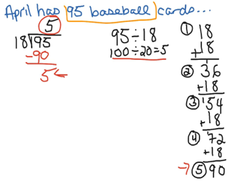 Sixth Grade Lesson Division Two Digit Divisors Part 2