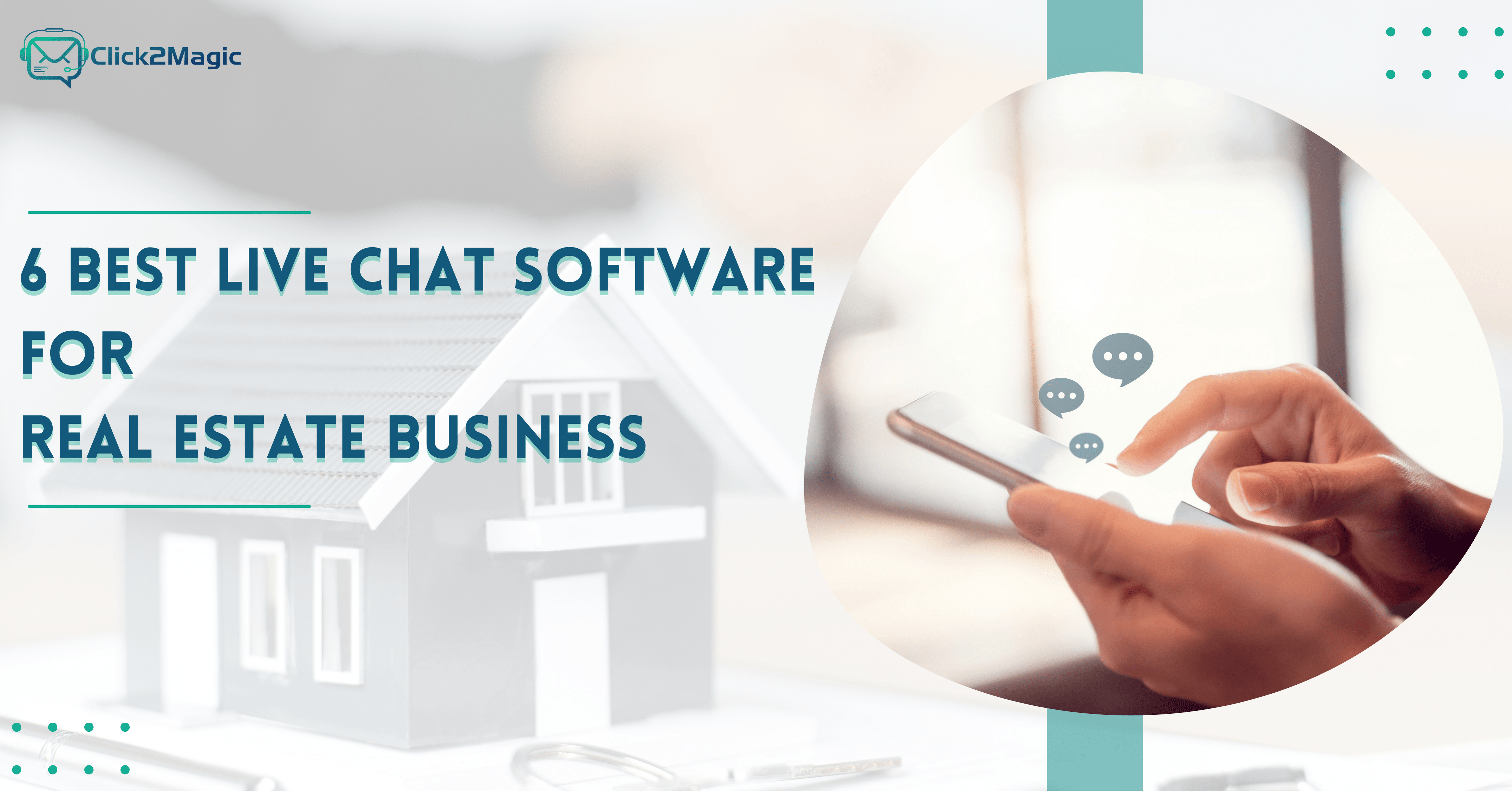 6 Best live chat software for real estate business