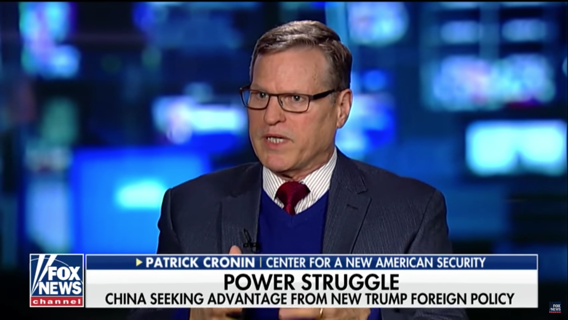 Dr. Patrick Cronin on Fox: Is a new Cold War with China brewing ...