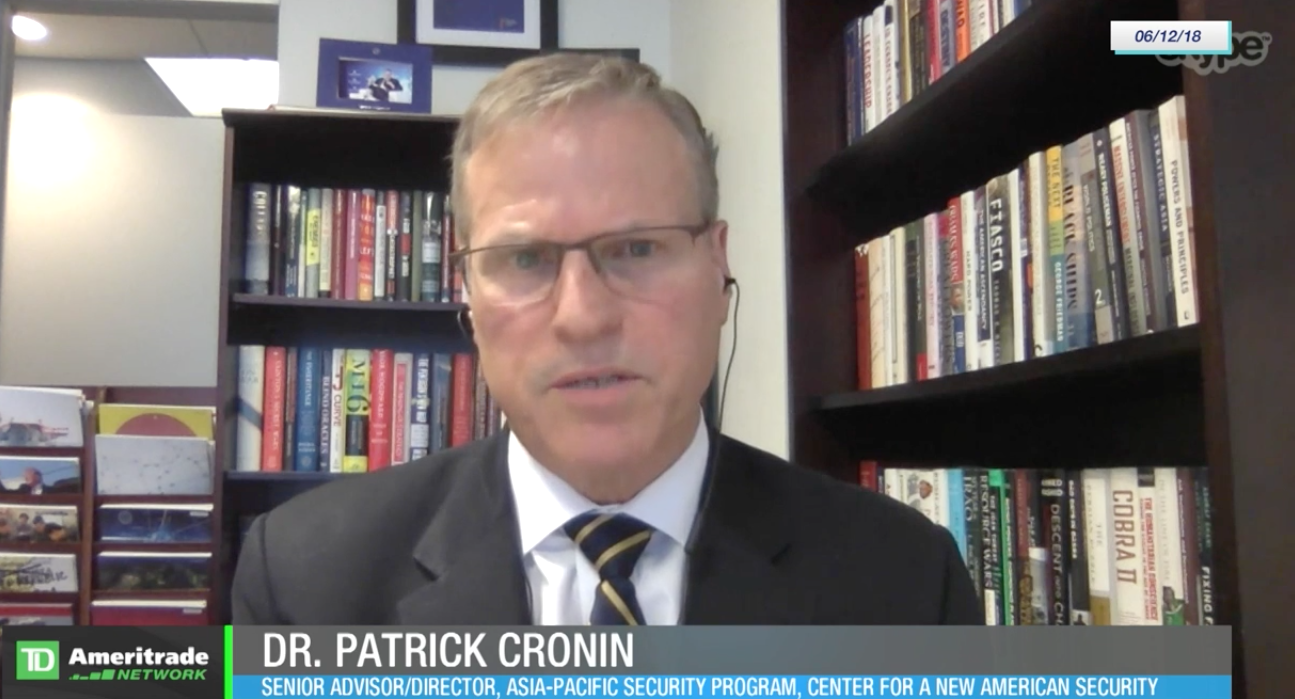 Cut the Cord: Dr. Patrick Cronin on Trump-Kim Summit | Center for a New ...