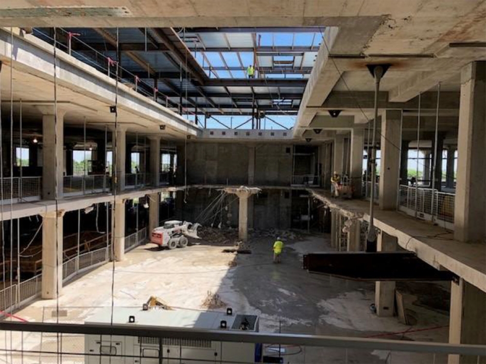 CONSTRUCTION CONTINUES ON ION BUILDING - News - James Carpenter Design ...