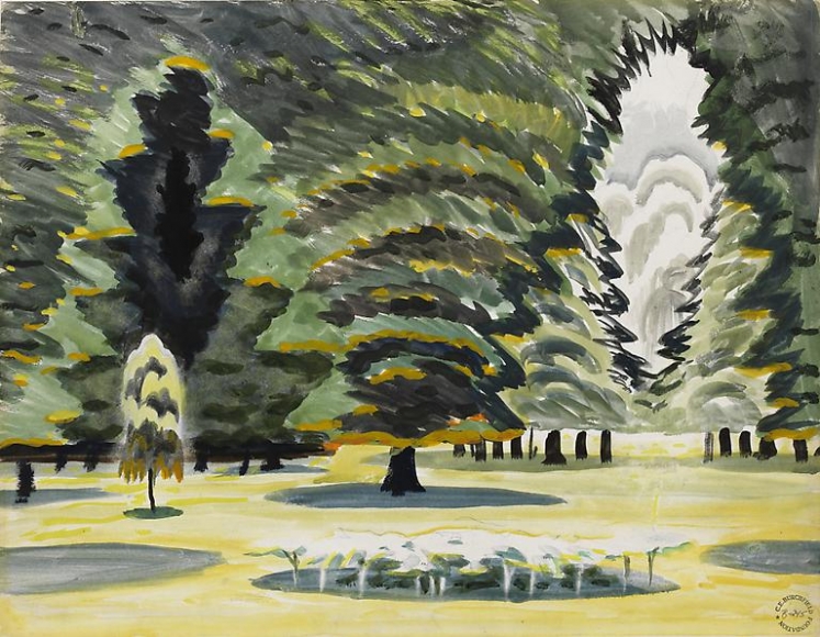 - Charles Burchfield: Landscapes 1916-1962 - Exhibitions - DC Moore Gallery
