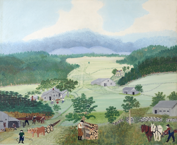Anna Marie Robertson "Grandma" Moses - Artists - Debra Force Fine Art