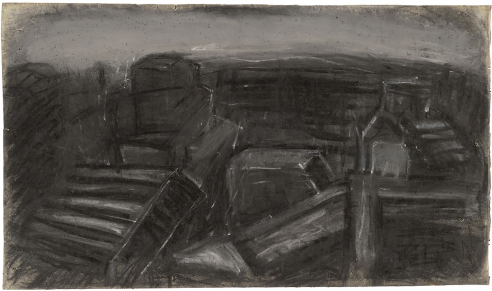 Leon Kossoff - London Landscapes - Exhibitions - Mitchell-Innes & Nash