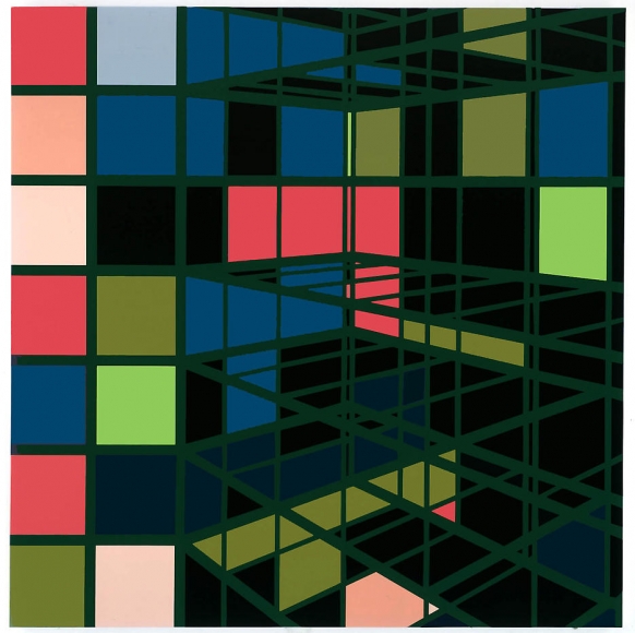 Crystal - Sarah Morris - Exhibitions - Petzel Gallery