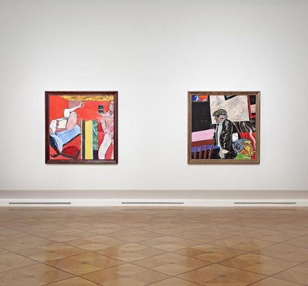 R. B. Kitaj - Past Exhibitions - Moeller Fine Art
