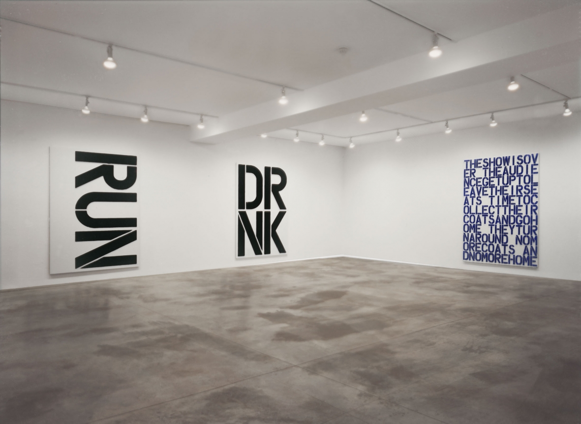 - Christopher Wool - Exhibitions - Luhring Augustine