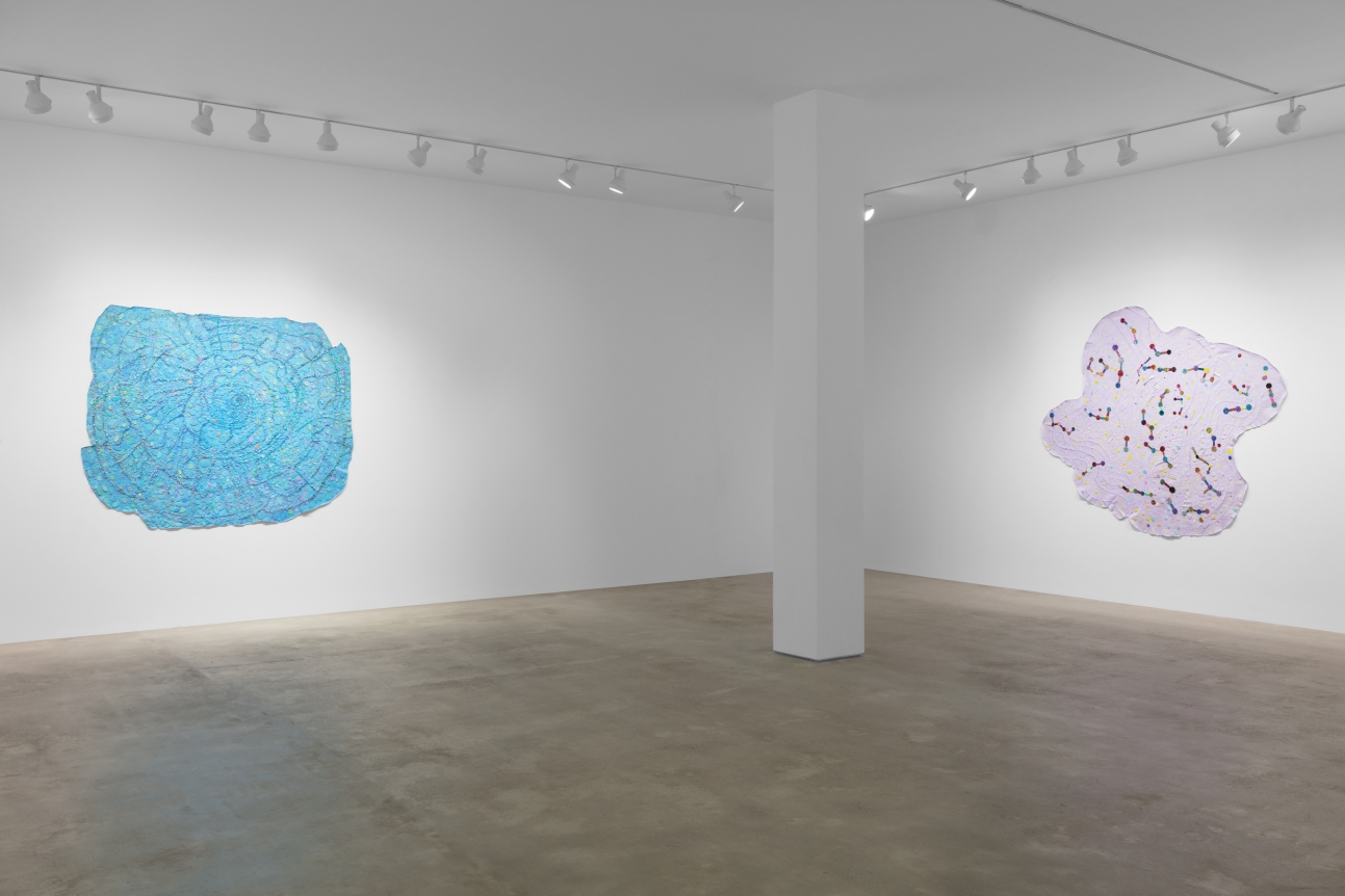 Howardena Pindell: Recent Paintings - - Exhibitions - Garth Greenan Gallery