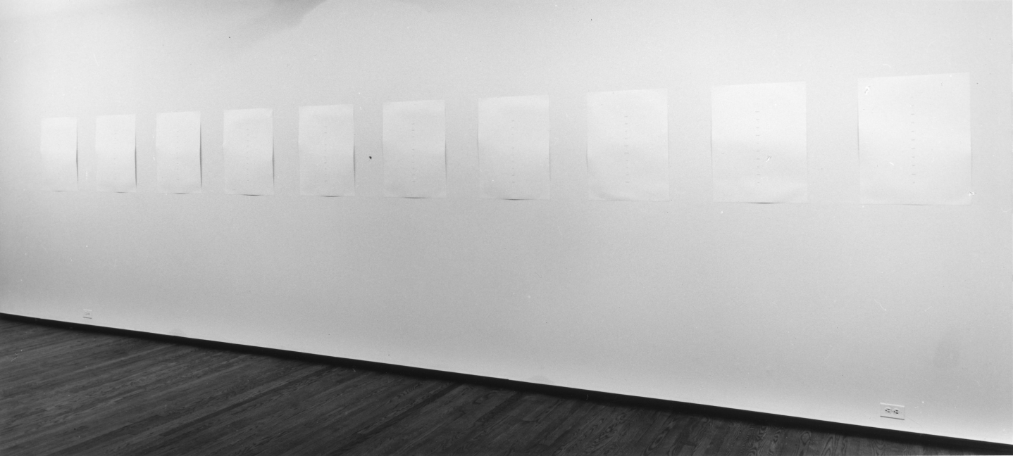 - Robert Barry - Exhibitions - Castelli Gallery