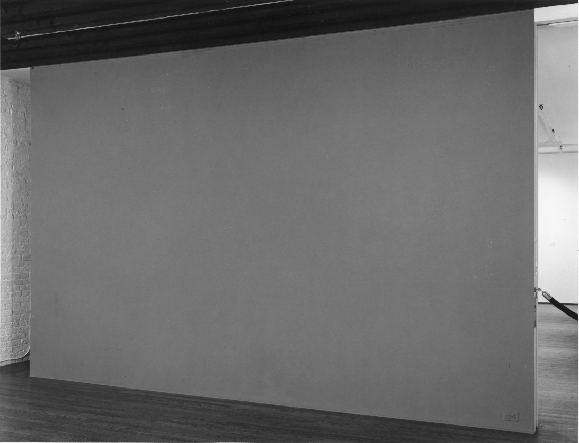 Wall Piece - Robert Barry - Exhibitions - Castelli Gallery