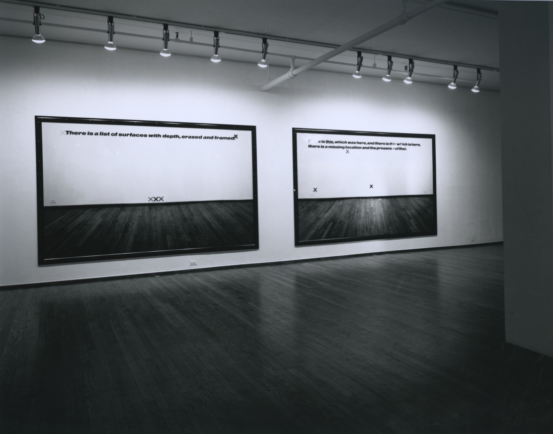 - Joseph Kosuth - Exhibitions - Castelli Gallery