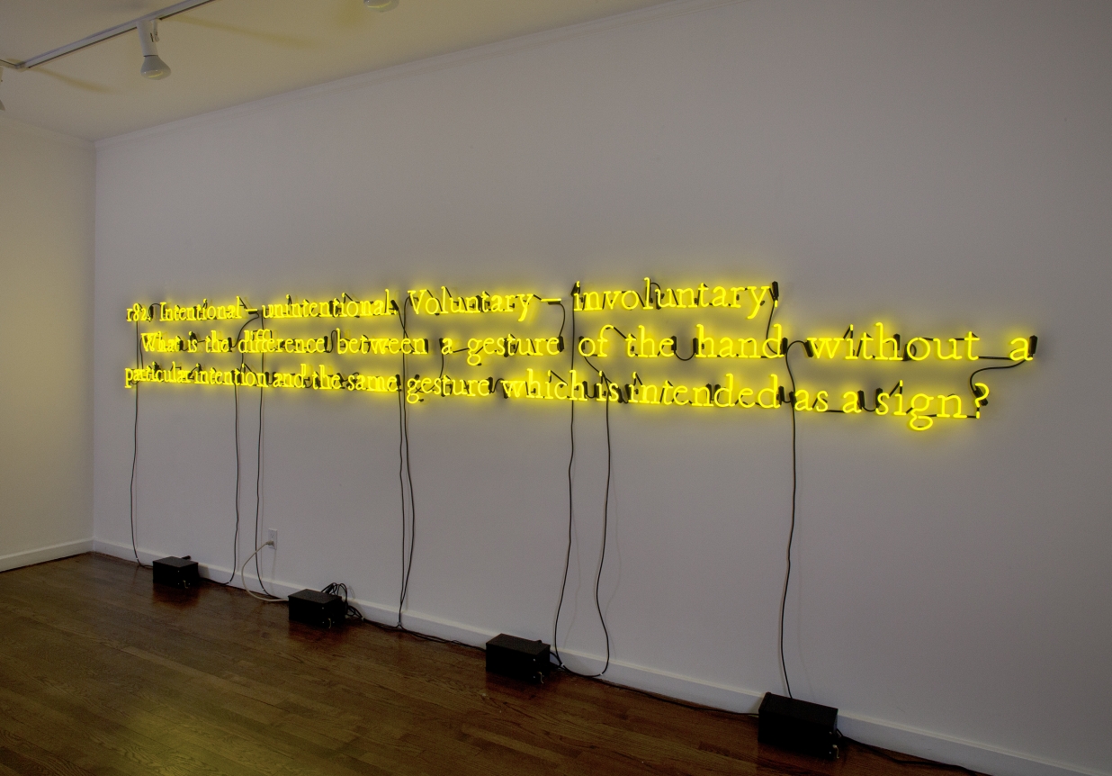 Freud, Wittgenstein and Musil - Joseph Kosuth - Exhibitions - Castelli ...