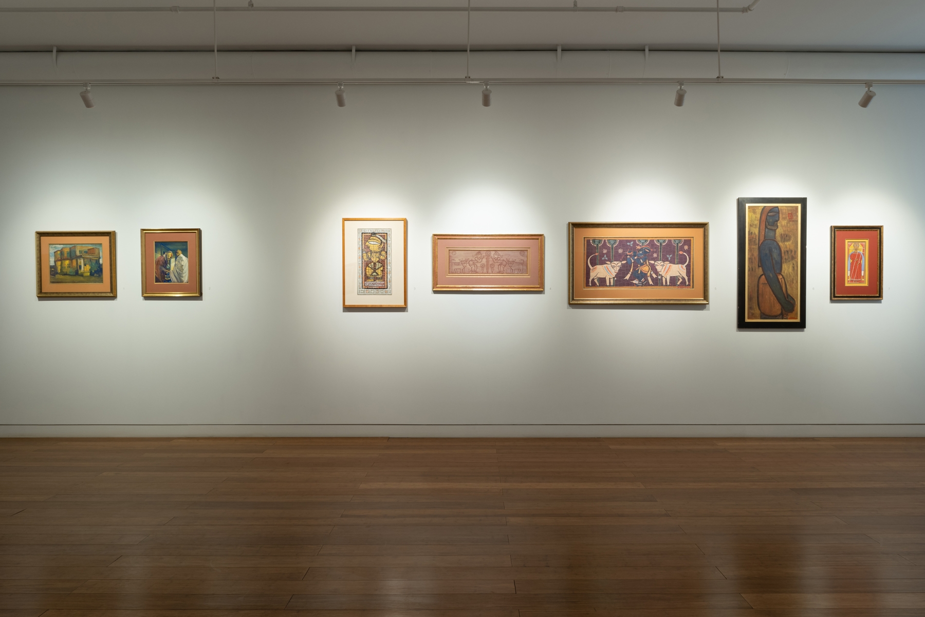 Jamini Roy & Hemen Mazumdar - Two Rebels - Exhibitions - Aicon Art