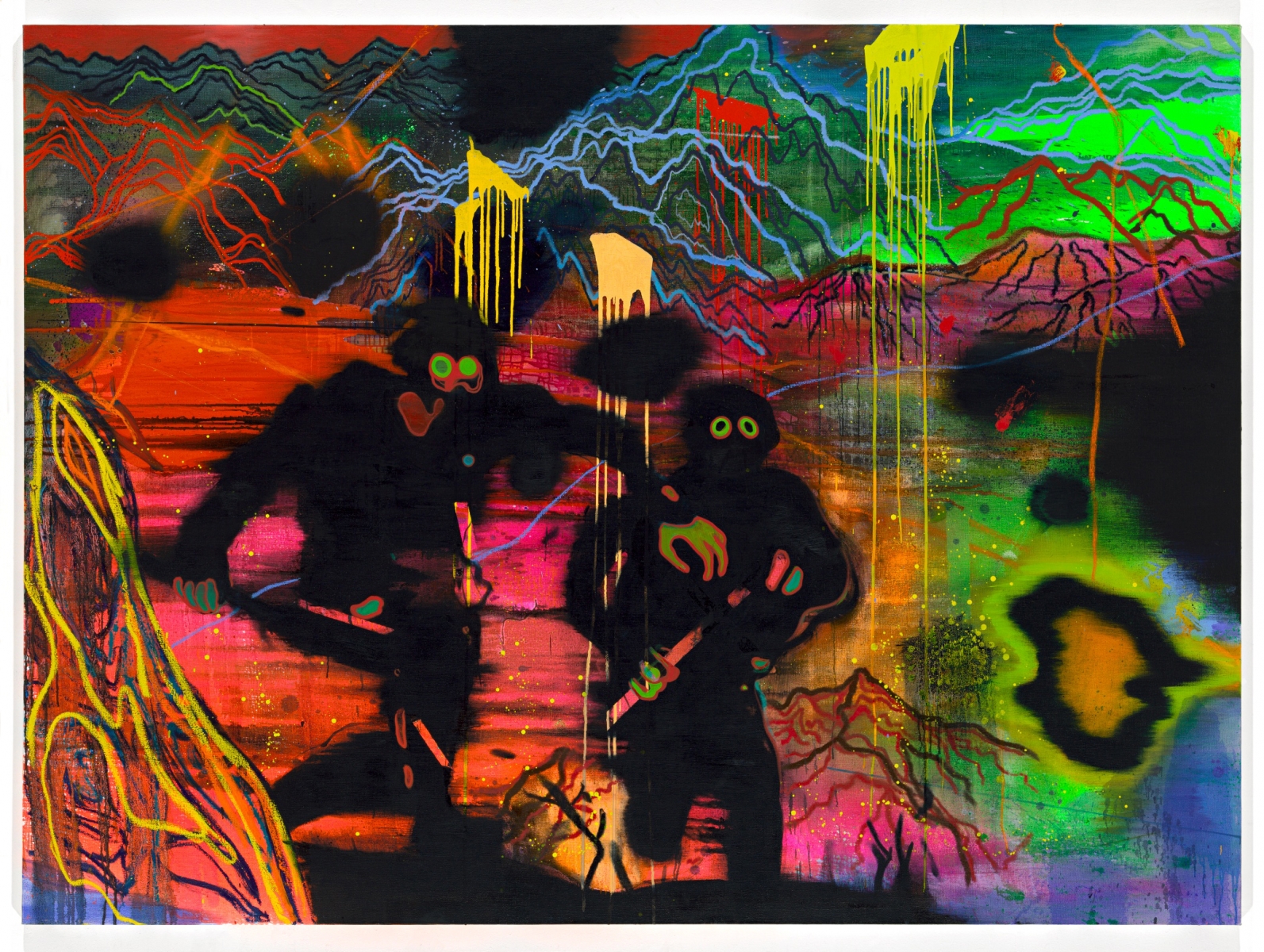 Daniel Richter - Exhibitions - Regen Projects