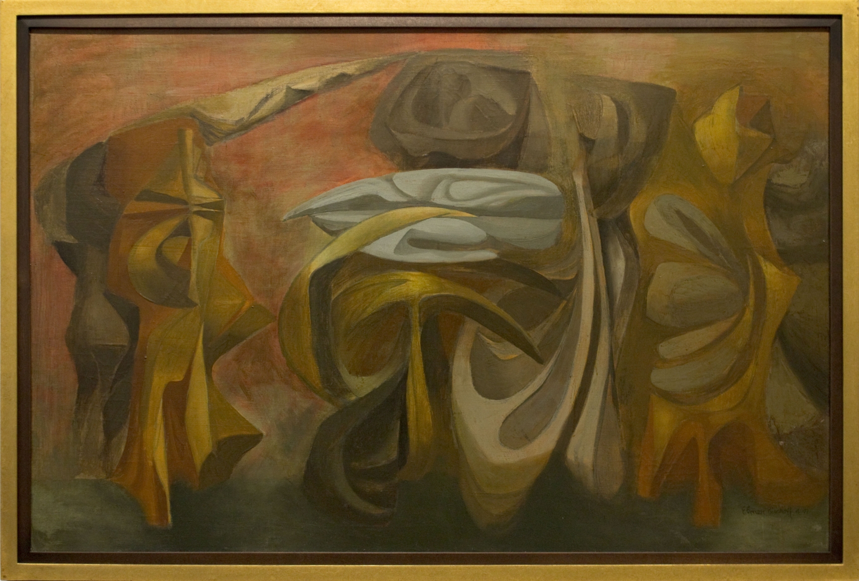 A New Gesture: Elmer Bischoff, 1946-50 - Exhibitions - George Adams Gallery