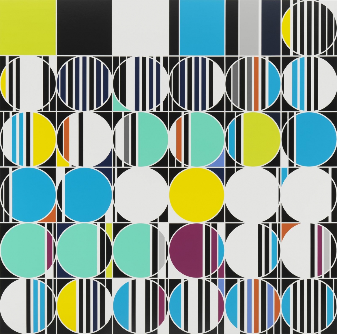 Sarah Morris - Artists - Berggruen Gallery