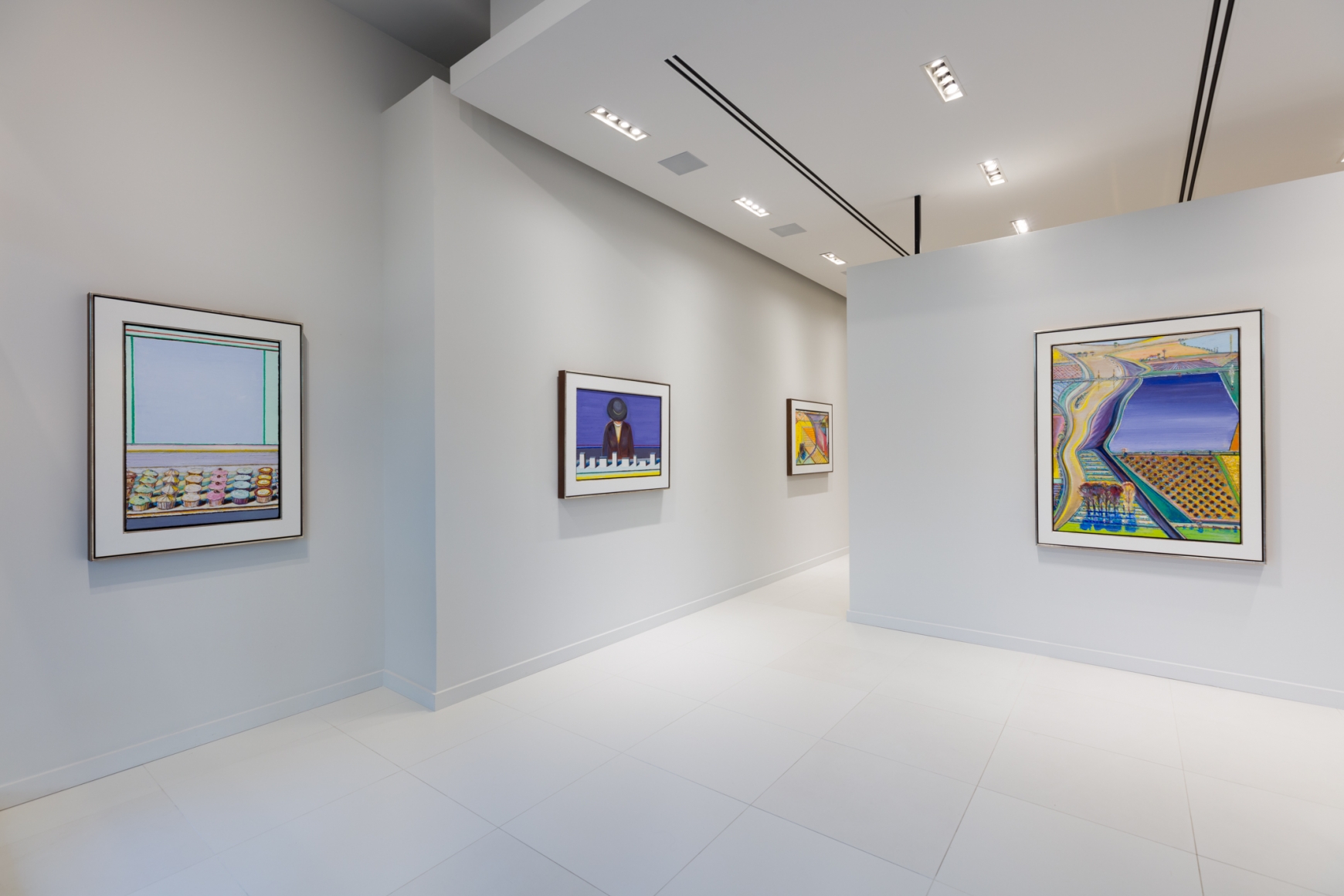 Wayne Thiebaud - - Exhibitions - Acquavella Galleries