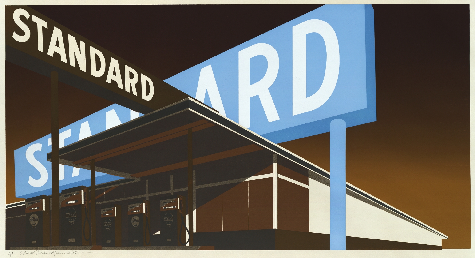 Ed Ruscha - Exhibitions - Craig F. Starr Gallery
