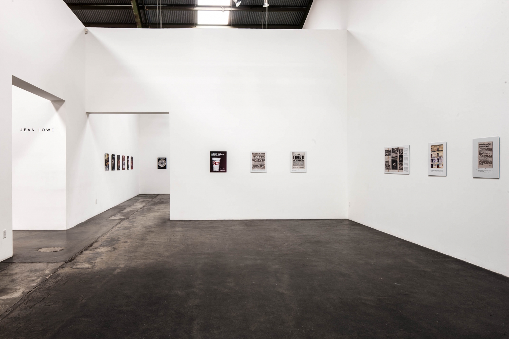 Jean Lowe - Exhibitions - Rosamund Felsen Gallery