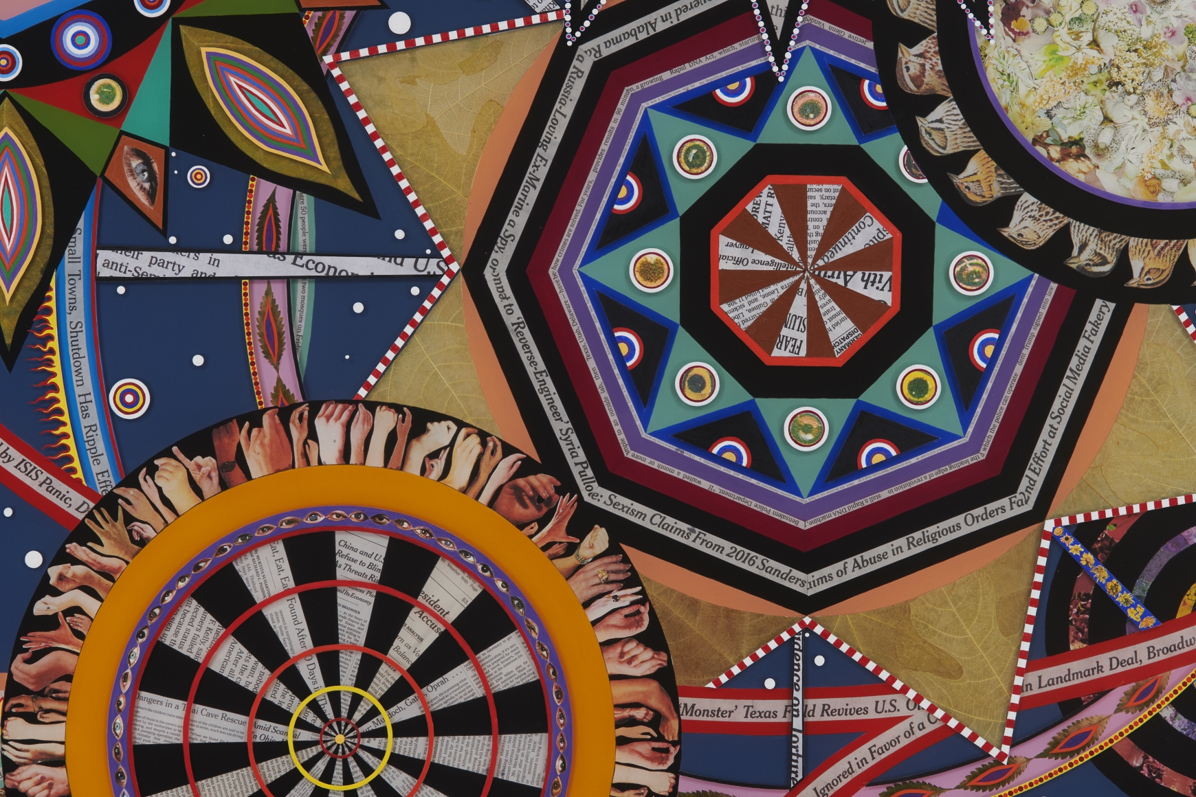 Fred Tomaselli - Artists - James Cohan