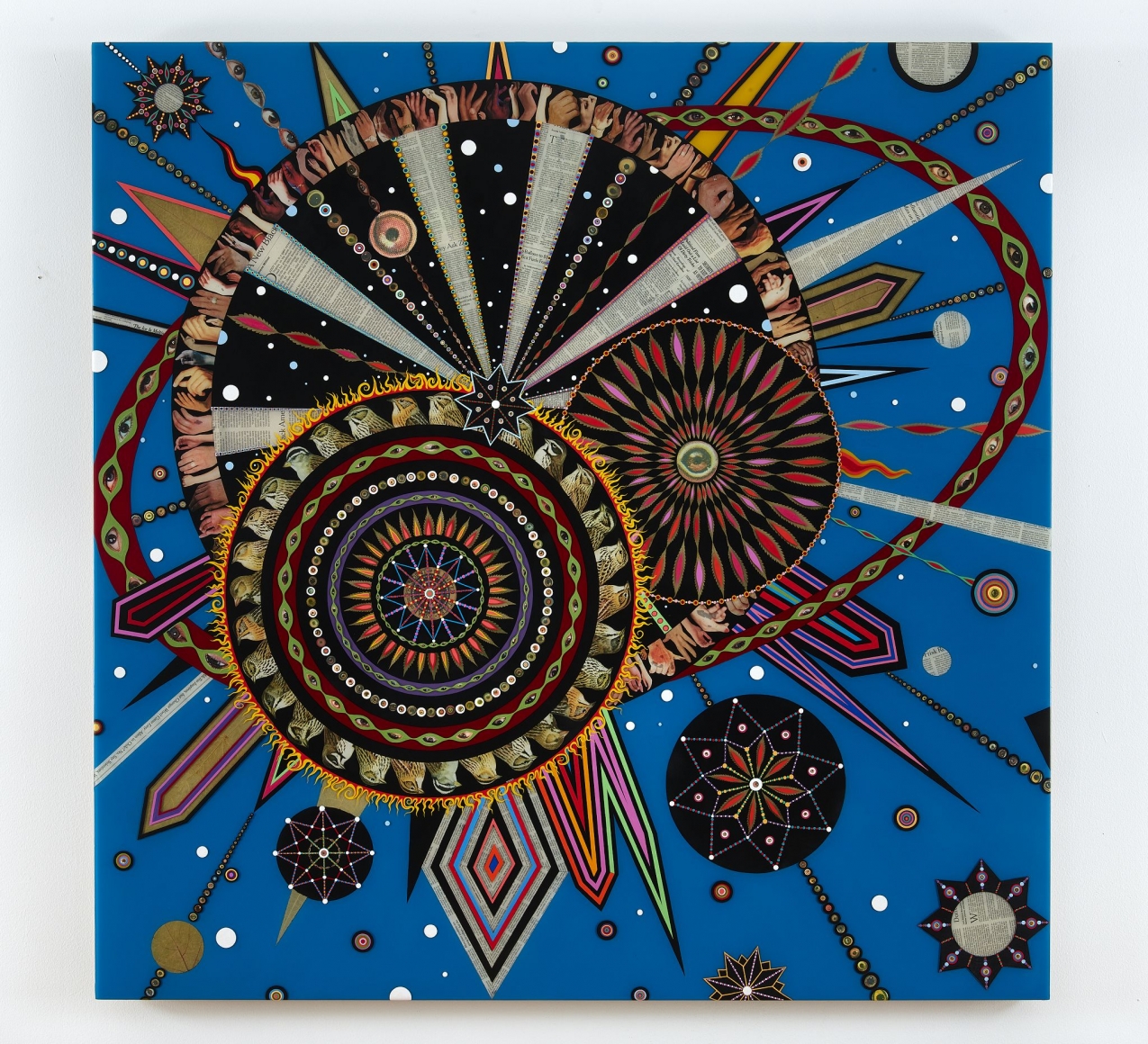 Fred Tomaselli - - Exhibitions - James Cohan