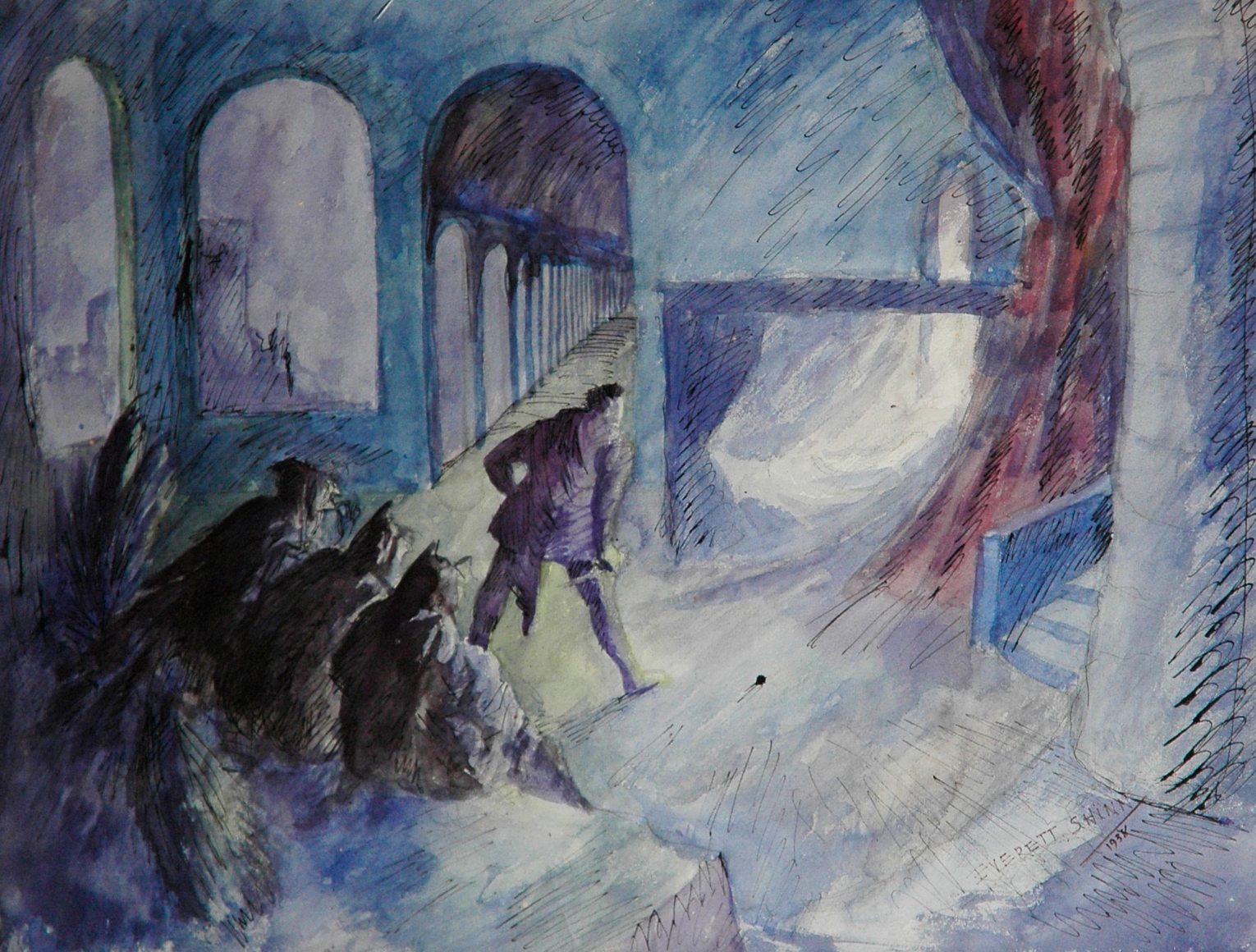 EVERETT SHINN (1876-1953) - Artworks - Sullivan Goss - An American ...