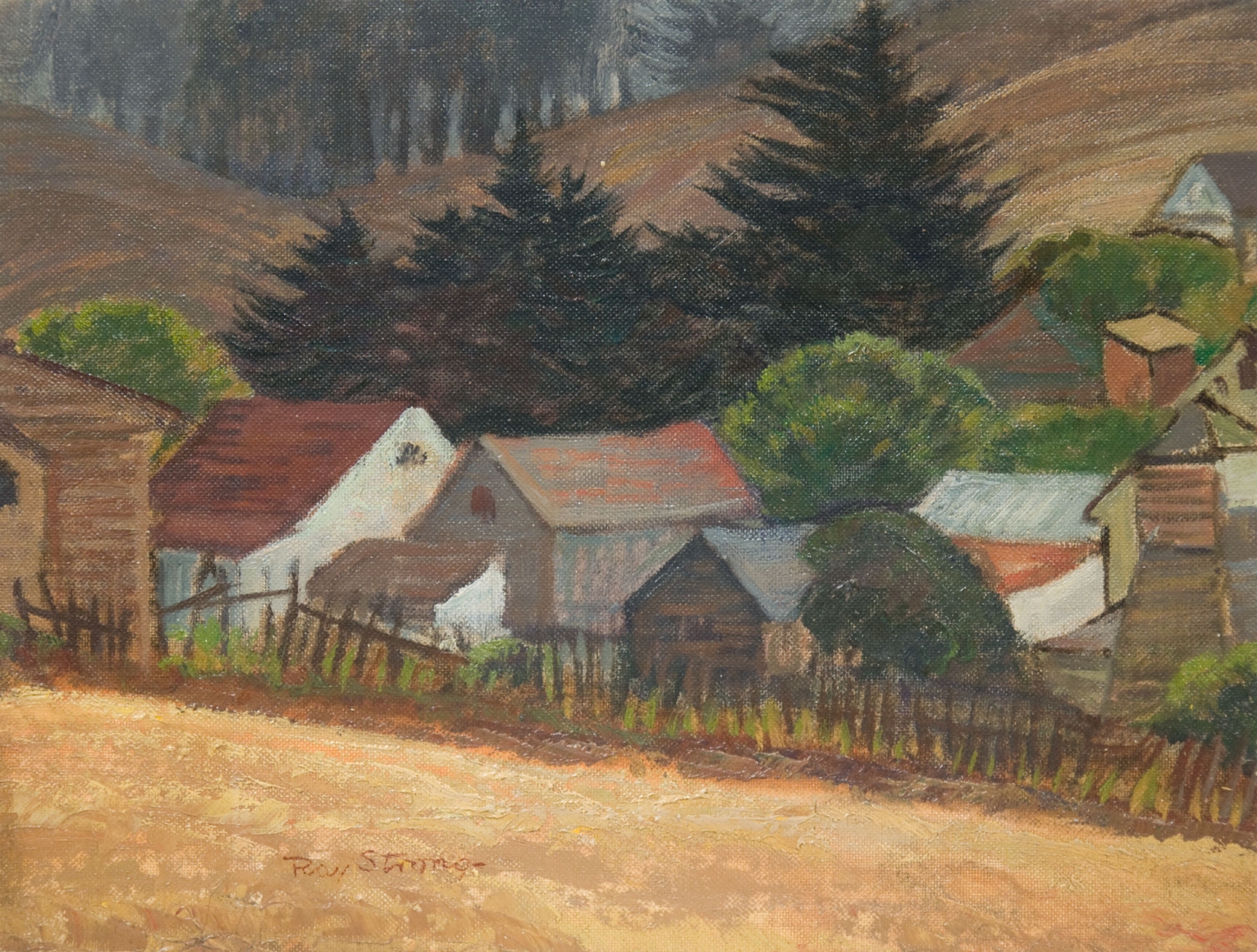 Ray Strong (1905-2006) - Artworks - Sullivan Goss - An American Gallery ...