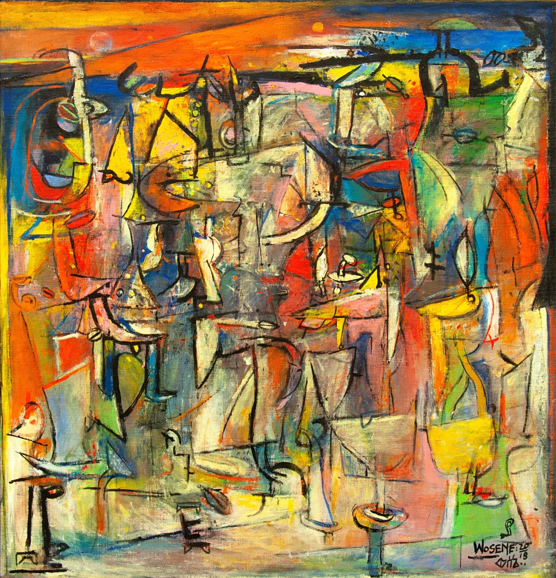 WOSENE KOSROF - Artworks - Sullivan Goss - An American Gallery, Santa ...