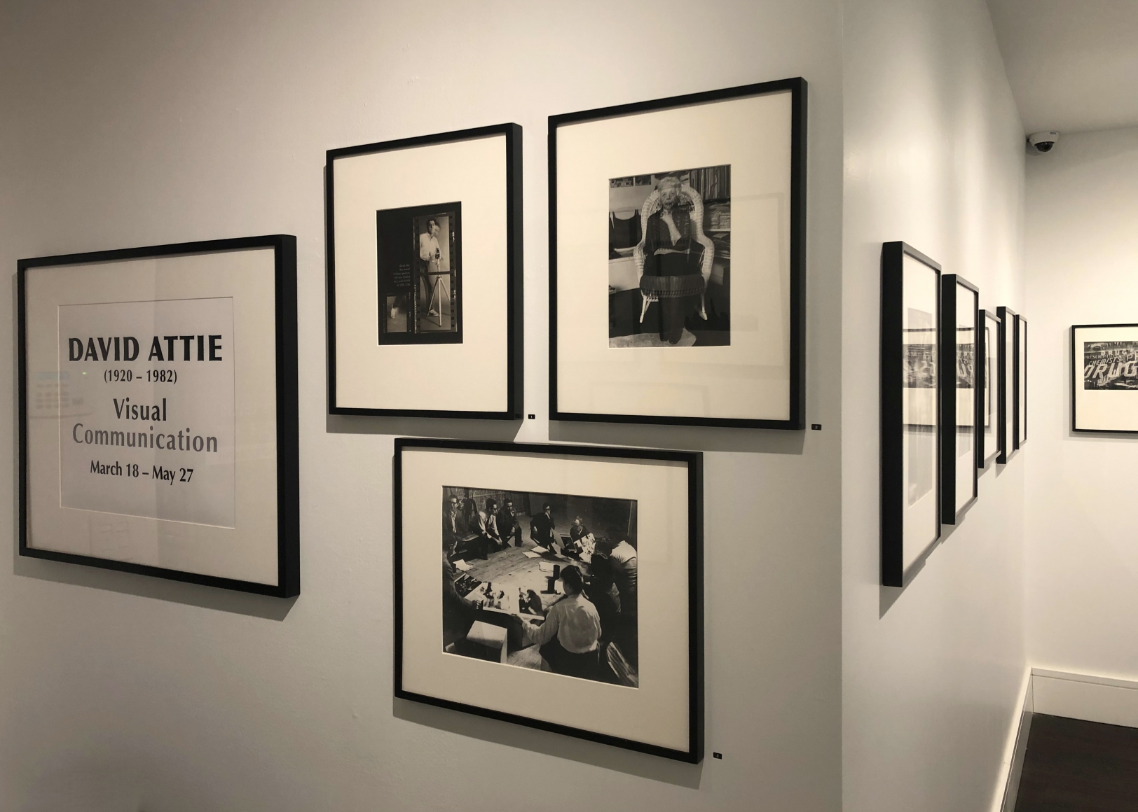 DAVID ATTIE - Visual Communication - Exhibitions - Keith de Lellis ...