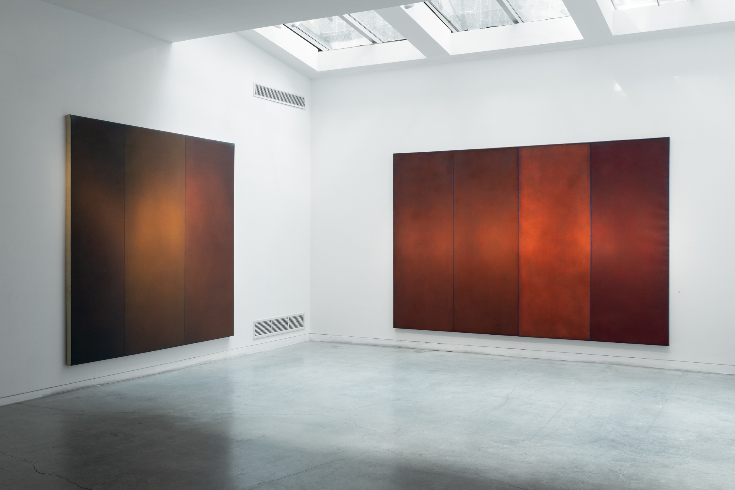 Natvar Bhavsar - Beginnings - Exhibitions - Aicon Art