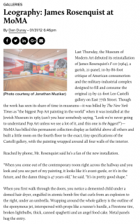 James Rosenquist - Artists - Acquavella Galleries