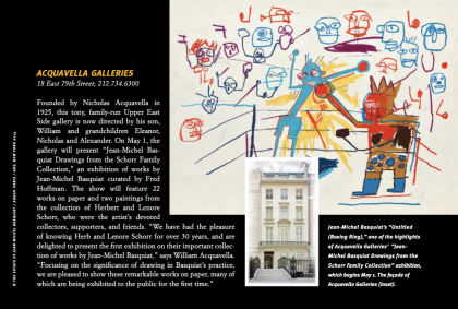 Work from the Schorr Family Collection - Jean-Michel Basquiat Drawing ...