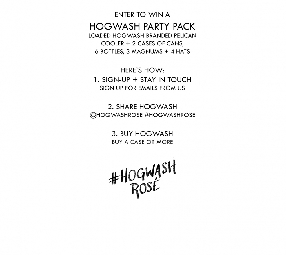 Wine - Hogwash Rose